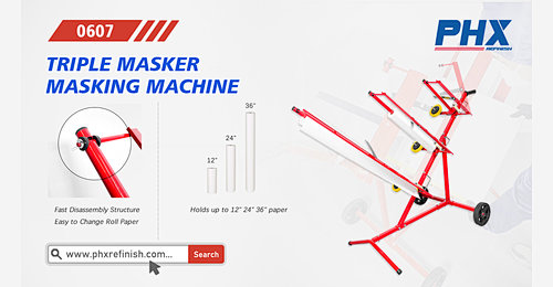 0607 Triple Masker Masking Machine - PHX REFINISH CO., LTD.